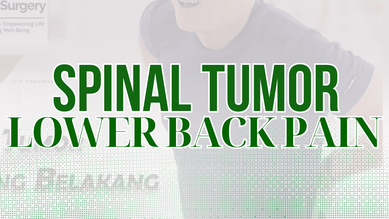 Spinal Tumor – One of the Causes of Lower Back Pain - Spring Hope